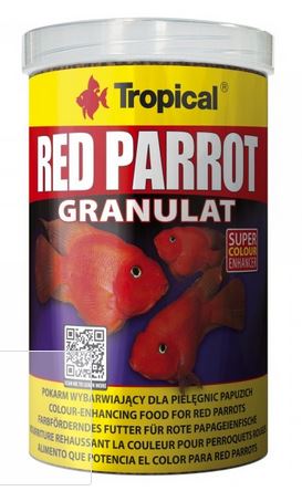 Red Parrot Granulat 1000ml – REBIE - Der zoologische Versandgroßhandel